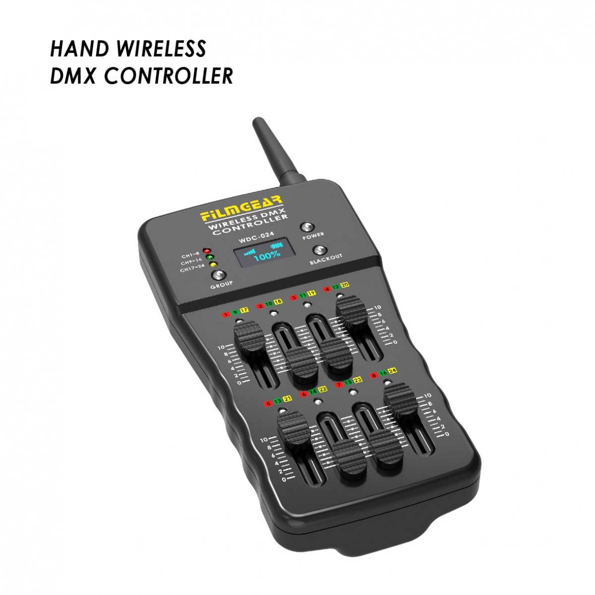 Hand Wireless DMX Controller